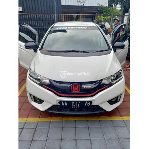 Honda Jazz RS 2015 Matic Putih Bekas bagus Plat AA Surat Ada Pajak ...