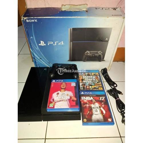 Konsol Sony PS4 Fat Bekas Original Siap Main Harga Murah Lengkap di ...