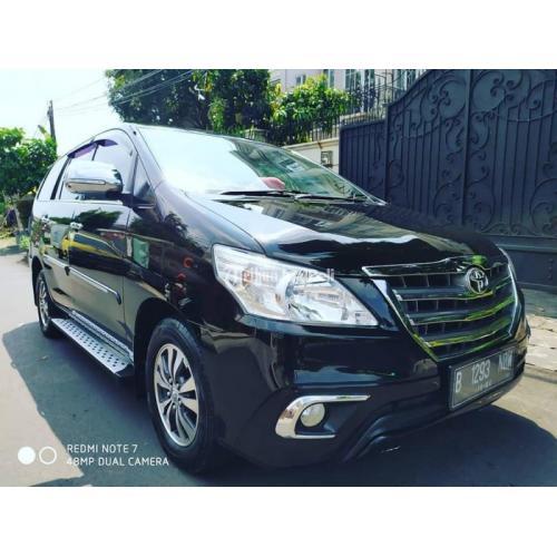 Toyota Innova G MT Bensin 2015 Hitam Bekas Bagus Full Aksesoris di ...