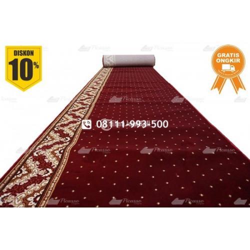 Karpet Masjid Merah Import Turki Tebal 15mm Harga Terjangkau di Jakarta ...