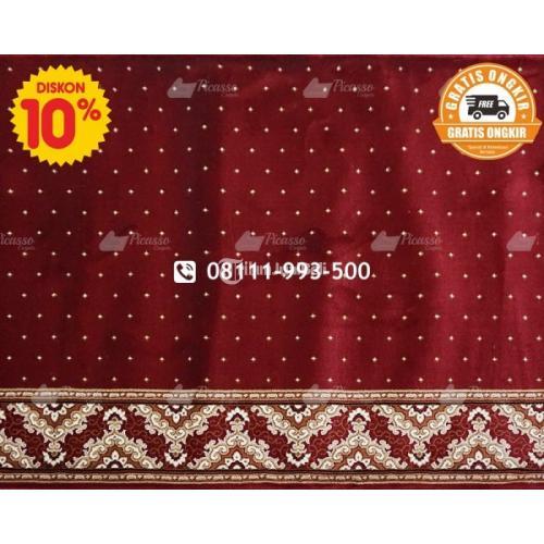 Karpet Masjid Merah Import Turki Tebal 15mm Harga Terjangkau di Jakarta ...