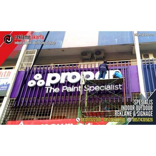 Instalasi dan Produksi Huruf Timbul LED di Jakarta Timur - Tribun JualBeli