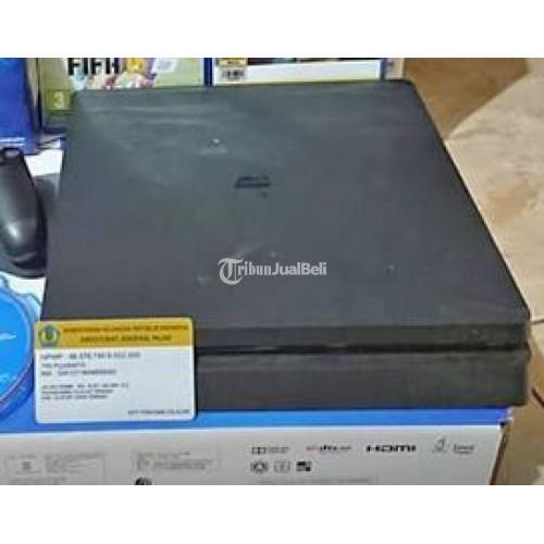 Konsol Sony PS4 Slim Bekas Harga Rp 4,2 Juta HDD 1TB Normal Lengkap di ...