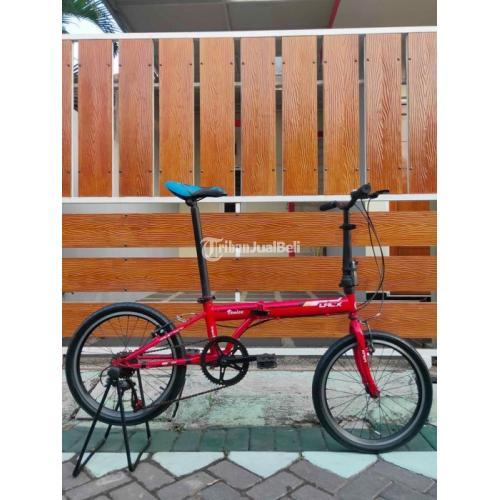 Sepeda Lipat Murah Laux Venice Bekas 20 Inch Harga Rp 1,8 Juta Nego ...