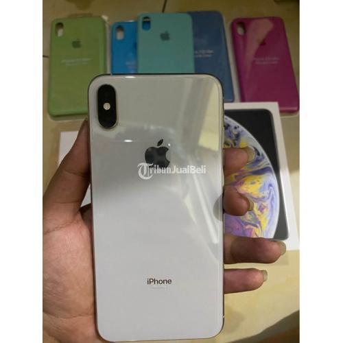 HP Iphone Xs Max 64GB Bekas Harga Rp 10,5 Juta Lengkap Garansi iBox di Jakarta - Tribun JualBeli