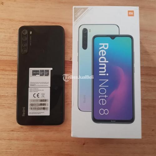 HP Xiaomi Redmi Note 8 Black Ram 4/64GB Like New Terawat Fullset di ...