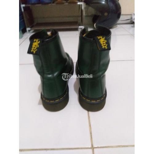 Sepatu Dr Marten Green Smooth MIT Bekas Harga Rp 1,4 Juta Like New ...