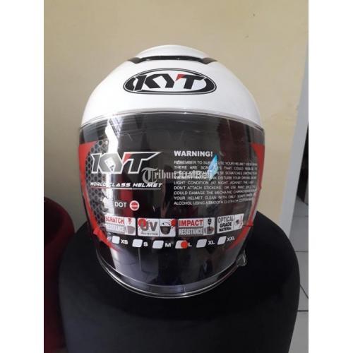 Helm KYT Kyoto Putih New Original Ukuran L Harga Murah di Semarang - Tribun JualBeli