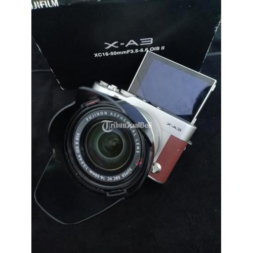Kamera Mirrorless Fujifilm XA3 Lengkap Box Bekas Normal Harga Murah di Semarang - Tribun JualBeli