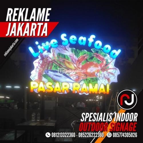 Spesialis Letter Timbul LED Akrilik Custom Size Harga Murah di Jakarta ...