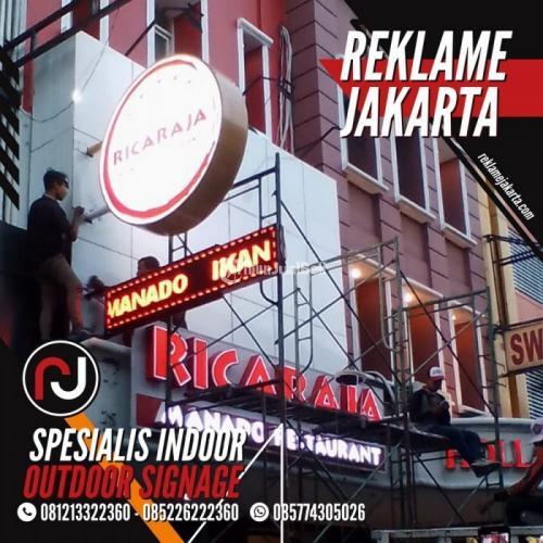 Spesialis Letter Timbul LED Akrilik Custom Size Harga Murah di Jakarta ...