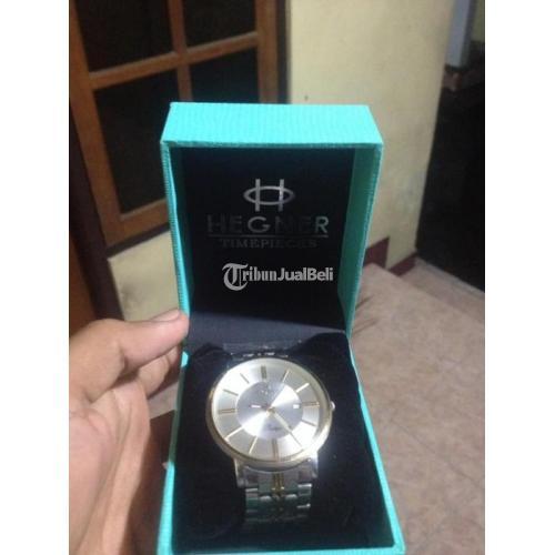 Jam Tangan HEGNER Second Lengkap Box Surat Pemakaian 1 Tahun Harga Nego ...