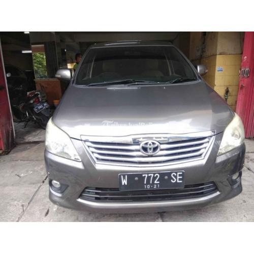 Mobil Toyota Innova 2.0 Tipe V 2011 Manual Grey KM 101rb SS Lengkap ...