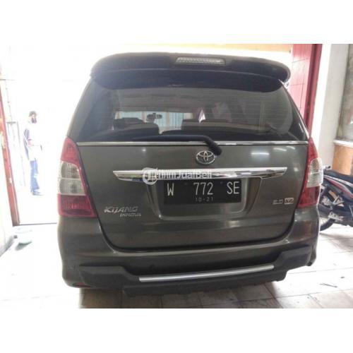 Mobil Toyota Innova 2.0 Tipe V 2011 Manual Grey KM 101rb SS Lengkap ...