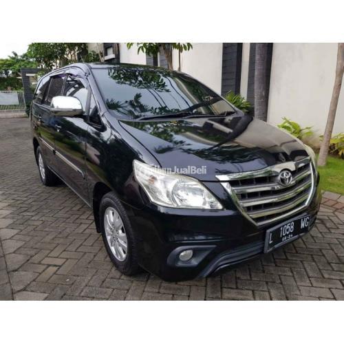 Mobil Toyota Kijang Innova 2014 Matic Warna Hitam Body Mulus Interior ...