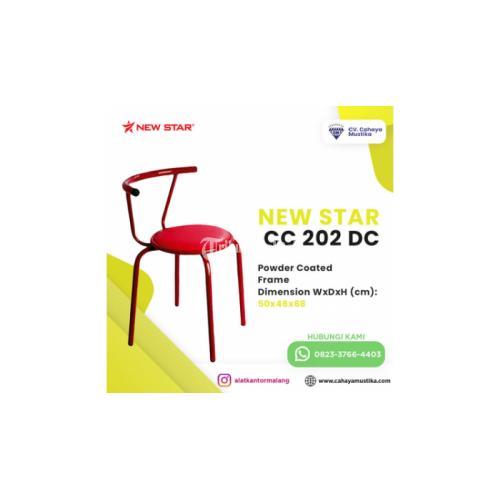Kursi Newstar CCdi202 DC Warna Biru Dimensi : 50 x 46 x 68 cm di Malang - Tribun JualBeli