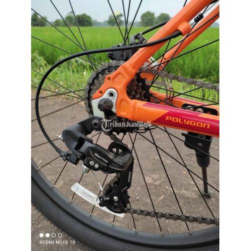 Sepeda Polygon Cascade 2 2021 Oranye Size M Bekas Terawat Mulus di ...