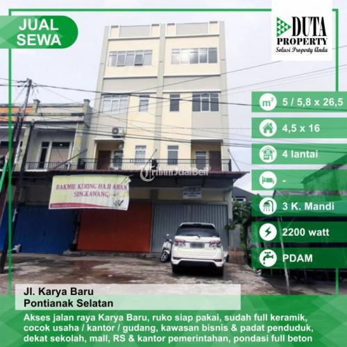Ruko Karya Baru Pontianak, Kalimantan Barat - Tribun JualBeli
