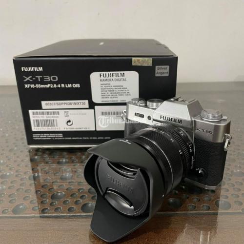 Kamera Fujifilm Xt30 Kit Fujinon Xf 18di55mm F2 8di4 Mulus Fullset
