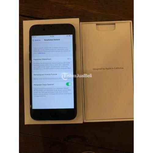 HP iPhone 7 128GB Fullset Bekas Warna Hitam Mulus No Minus di Sidoarjo ...