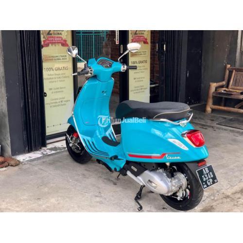 Vespa Sprint S Warna Blue Audace 2021 iget, ABS, facelift LED Bekas ...