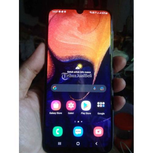 HP Samsung A50 RAM 6GB/128GB Fullset Bekas Fast Charging di Semarang ...