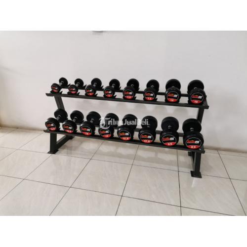 Alat Olahraga Dumble Set 2,5 di 20 Kg + Rack di Jakarta Barat - Tribun ...