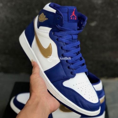 Sepatu Sneakers Air Jordan 1 High Gold Medal Size US 11 VNDS Repbox di ...