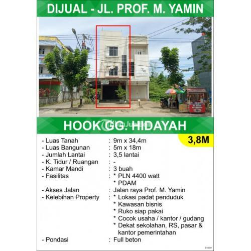 Ruko Prof. M. Yamin, Pontianak, Kalimantan Barat - Tribun JualBeli