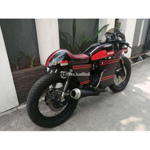 Motor Honda GL Pro Th 1995 Full Modif Custom Caferacer Bekas Harga Nego ...
