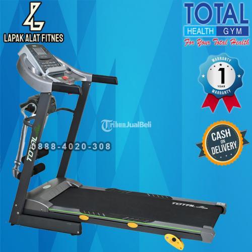 Alat Olahraga Treadmill Elektrik Total Fitness TLdi288 + Alat Pijat ...