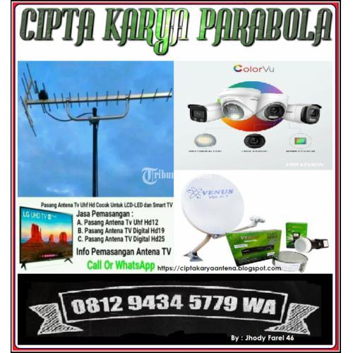 Agen Jasa Kios Setting Parabola Mini di Antena TV UHF Cilandak di ...