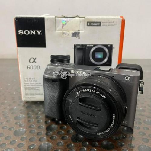 Kamera Mirrorless Sony A600 Kit 16di50mm OSS Bekas Fullset Mulus di ...