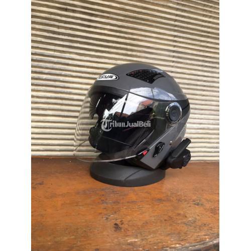 Helm Zeus ZS 610 + Intercom Ejeas q7 Bekas Mulus Fullset di Jakarta ...