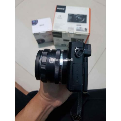 Kamera Sony A6000 + Lensa fix Meike 35mm Bekas Like New Fullset di ...