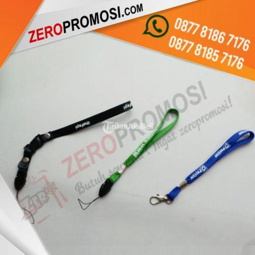 Produk Tali Pendek Gelang Id Card Lebar 1 cm Custom Cetak Logo - Tribun ...