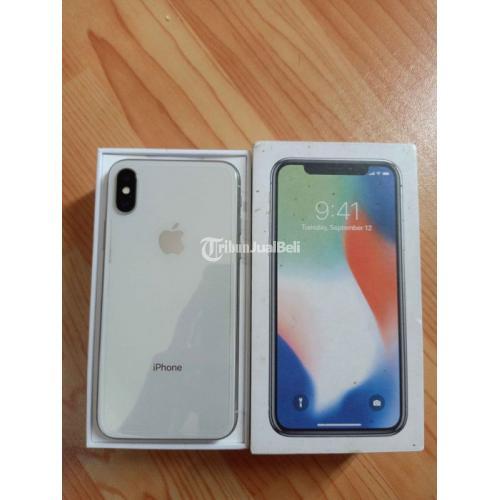 HP iPhone X 64GB White Fullset Bekas Face Id On Mulus No Minus di Solo ...