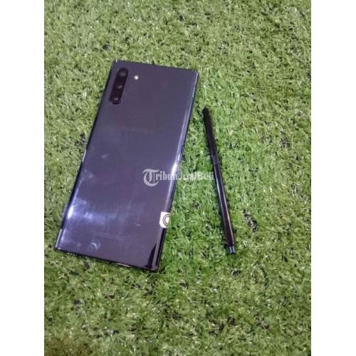 HP Samsung Note 10 8/256GB Second Fullset No Minus di Semarang - Tribun ...
