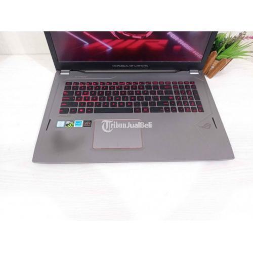 Laptop Asus Rog GL702VMK Core i7 16/512GB Second Fullset Mulus di Solo ...