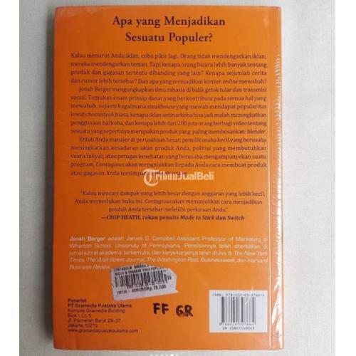 Buku Contagious : Rahasia di Balik Produk dan Gagasan yang Populer di ...