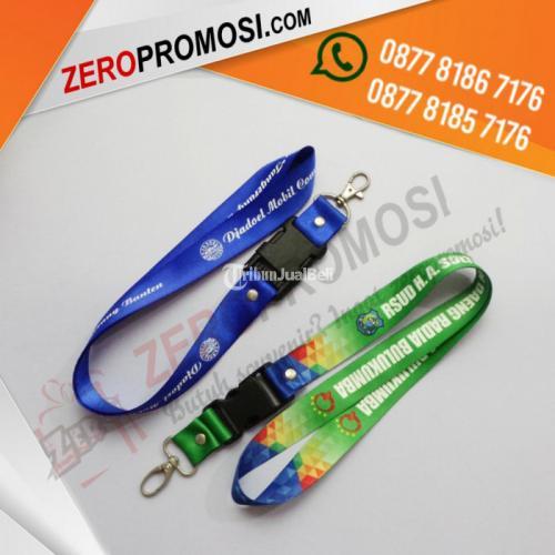 Souvenir Tali ID Card Lebar 2,5cm Custom Logo Dengan Stopper - Tribun ...