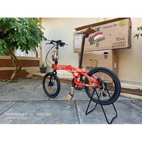 Sepeda Lipat Element Folding Bike Ecosmo Bosque Ready Stock di ...