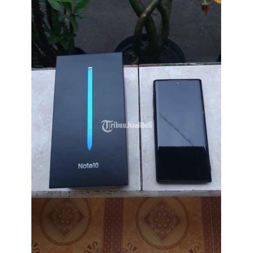 HP Samsung Note 10 SEIN RAM 8/256GB Fullset Bekas No Minus di Surabaya - Tribun JualBeli