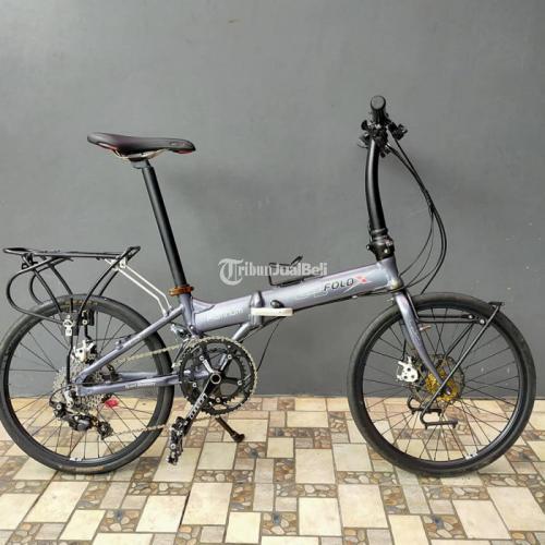 Sepeda Lipat Foldx Platinum Full Upgrade Bekas Fungsi Normal di Jakarta ...