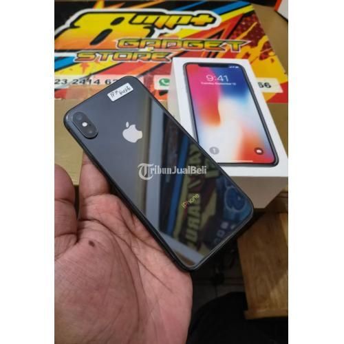 HP iPhone X 64GB Black Second Fullset Mulus No Minus Like New di Brebes ...