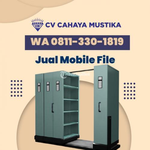 Mobile File 48 Compartment Lemari Arsip Dorong Berkapasitas Besar di ...