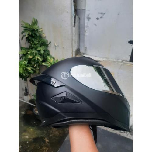 Helm Fullface Snail FFS1 Black Doff Size XL Bekas Mulus di Jakarta ...