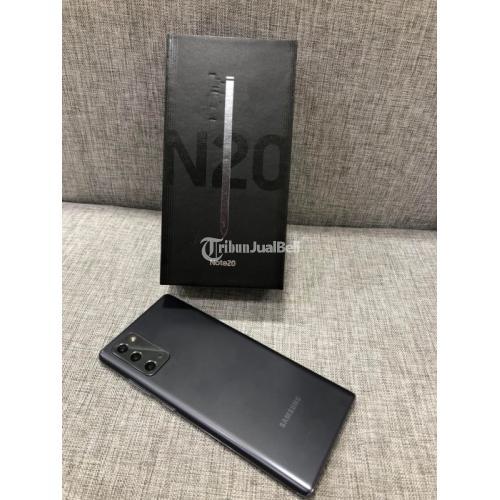 HP Samsung Galaxy Note 20 RAM 8/256GB Fullset Bekas Mulus No Minus di ...