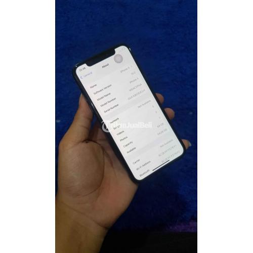 HP iPhone X 64GB iBox Grey Second Fullset Mulus No Minus di Solo ...