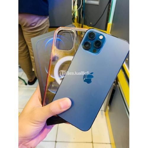 HP iPhone 12 Promax 128GB Fullset Ex Resmi iBox Super Mulus di Solo ...